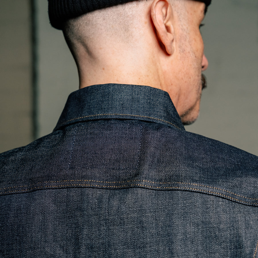 Stevenson Overall Co. Maverick Rider Jacket 601 Rigid Indigo FINAL SAL